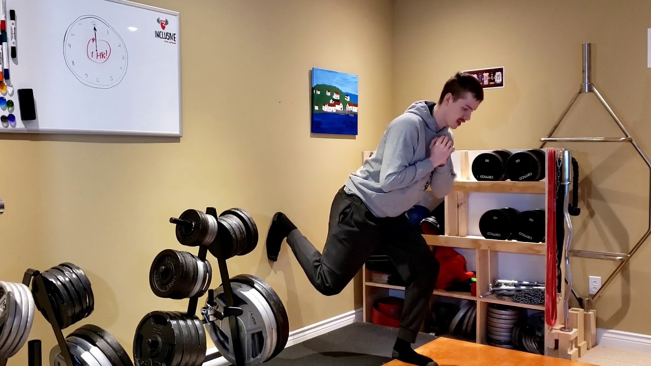 Wall Supported Hip Hinge - YouTube