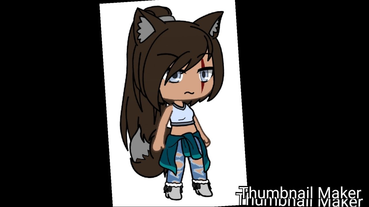 Attempting to trace a gacha life character| Read Desk - YouTube