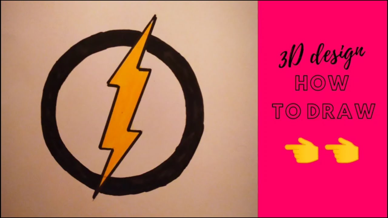 How to draw a Shazam Logo - YouTube
