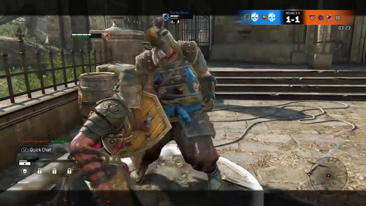 For Honor: Conqueror Full Guard Feinting & Superior Blocking - YouTube