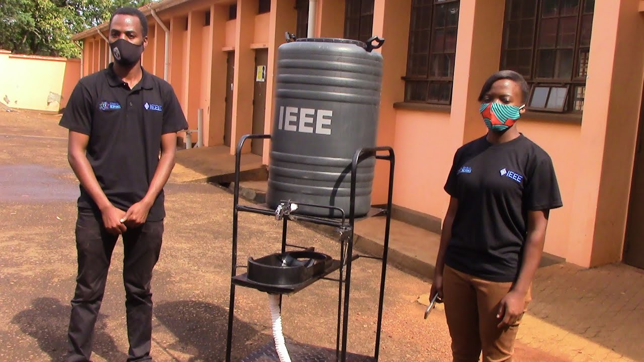 Foot Pedal Operated Hand Washing System by Ezabo Baron 1 - YouTube