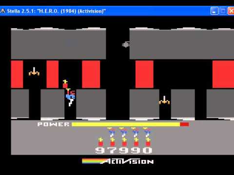 H.E.R.O - Atari: Finalizando as 20 fases (atingindo PRO) - YouTube