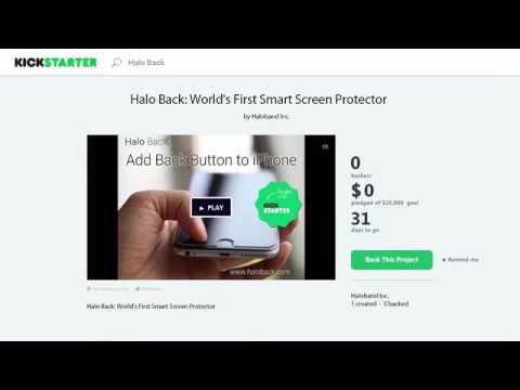 How to add invisible back button to your iPhone 7? - YouTube