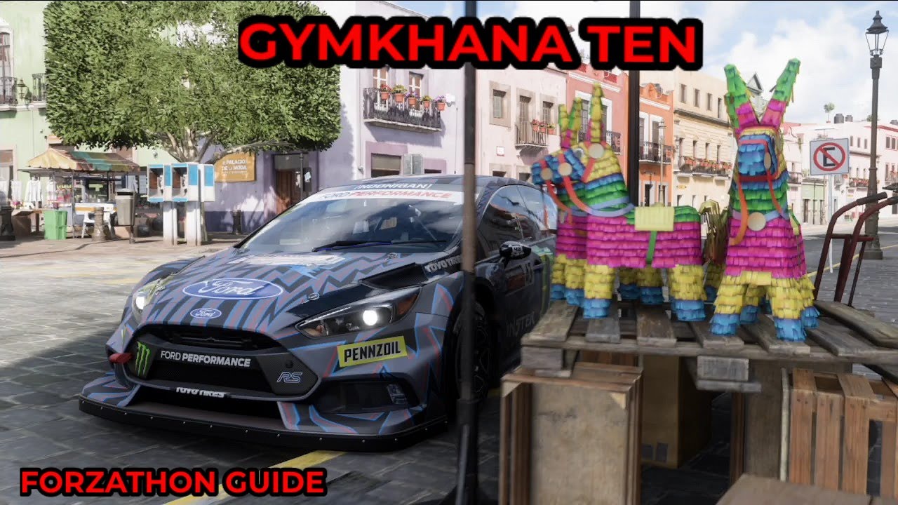 Forza Horizon 5 - Forzathon Guide - Gymkhana Ten - Donkey Pinata ...