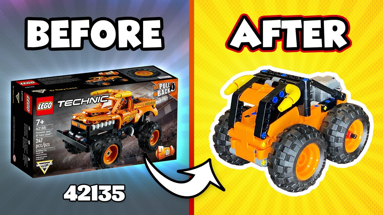 LEGO Technic El Toro Sherpo MOC (42135)[173 pcs] Alternate Building ...