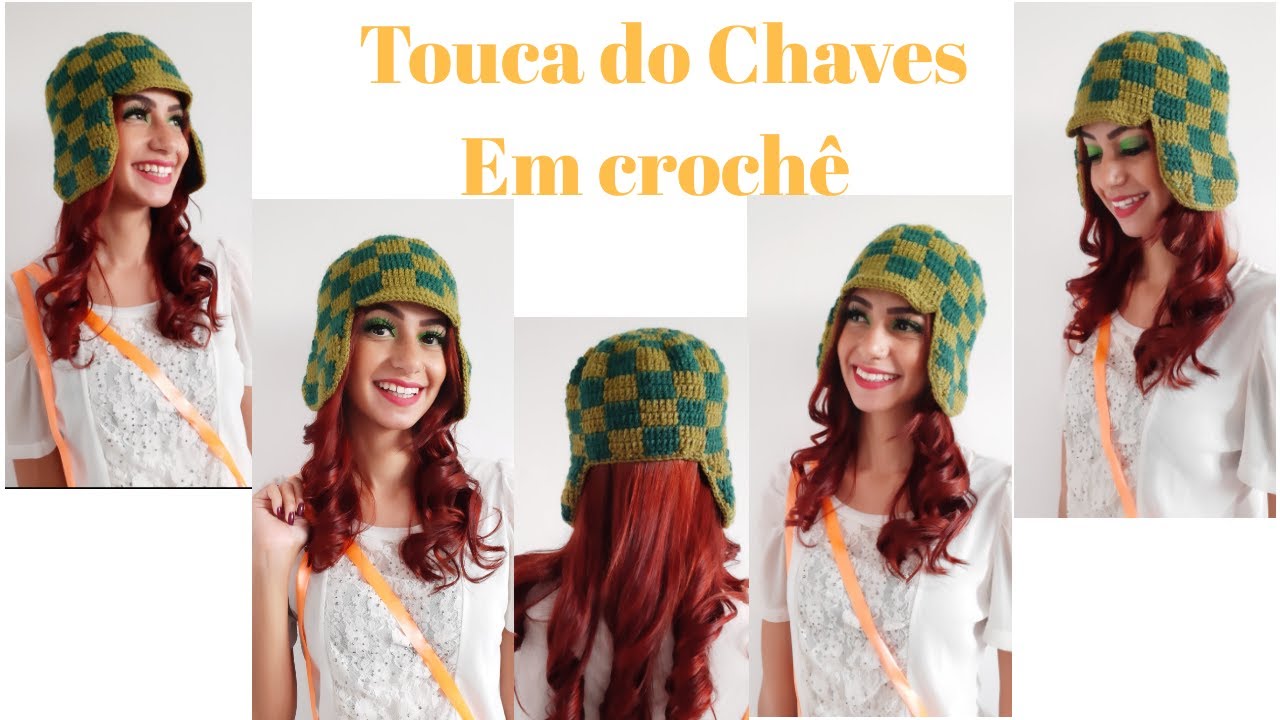 Touca do Chaves em Crochê - YouTube
