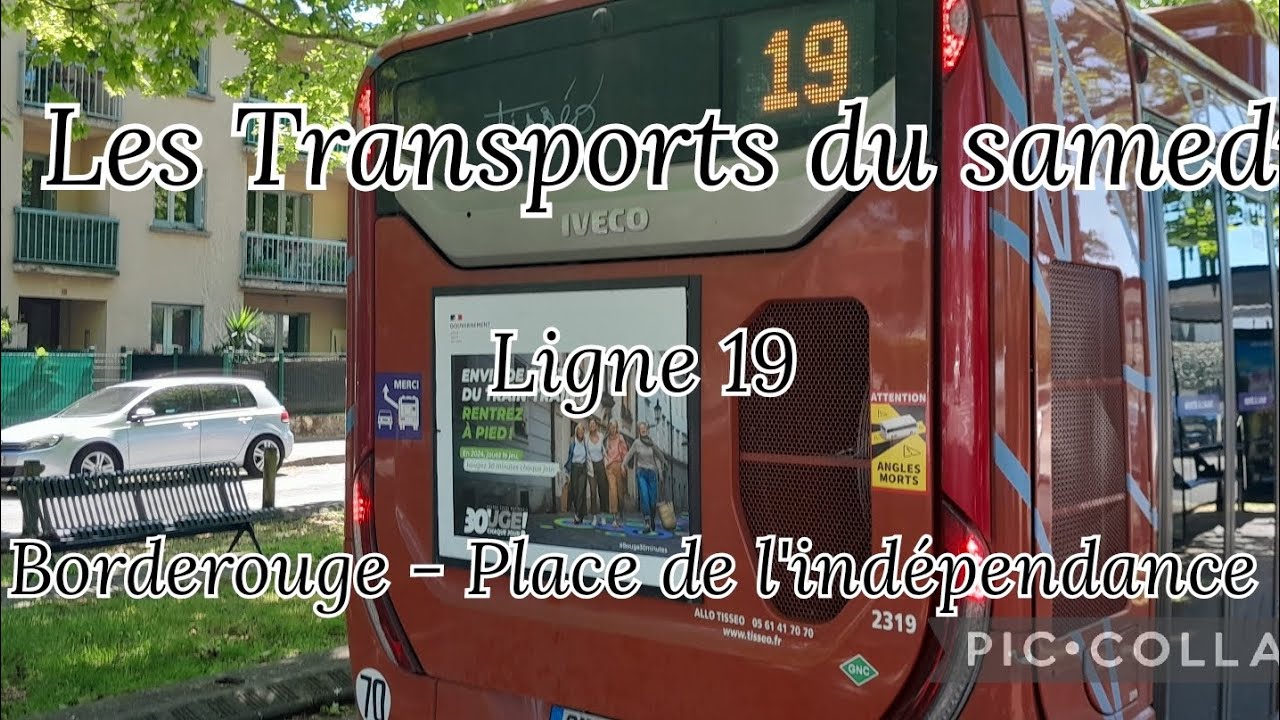 Trajet Complète sur la Ligne 19 en Urbanway 12 C9 N°2311 - YouTube