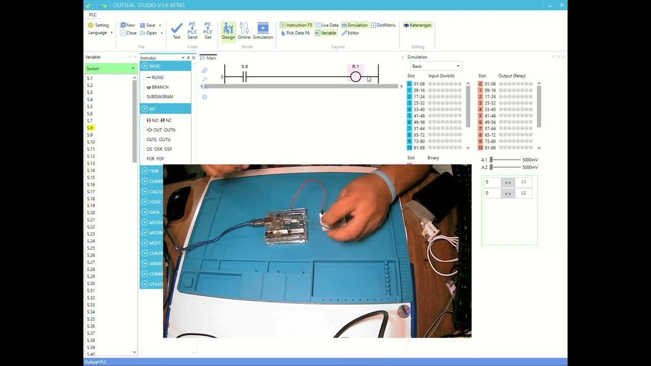 Arduino PLC con Outseal Studio - YouTube