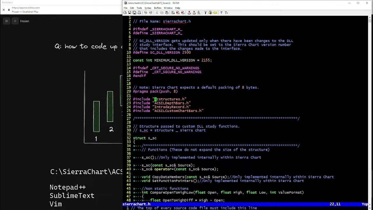 Coding Stream Friday 05/12/2023 | ACSIL Sierra Chart | C++ - YouTube