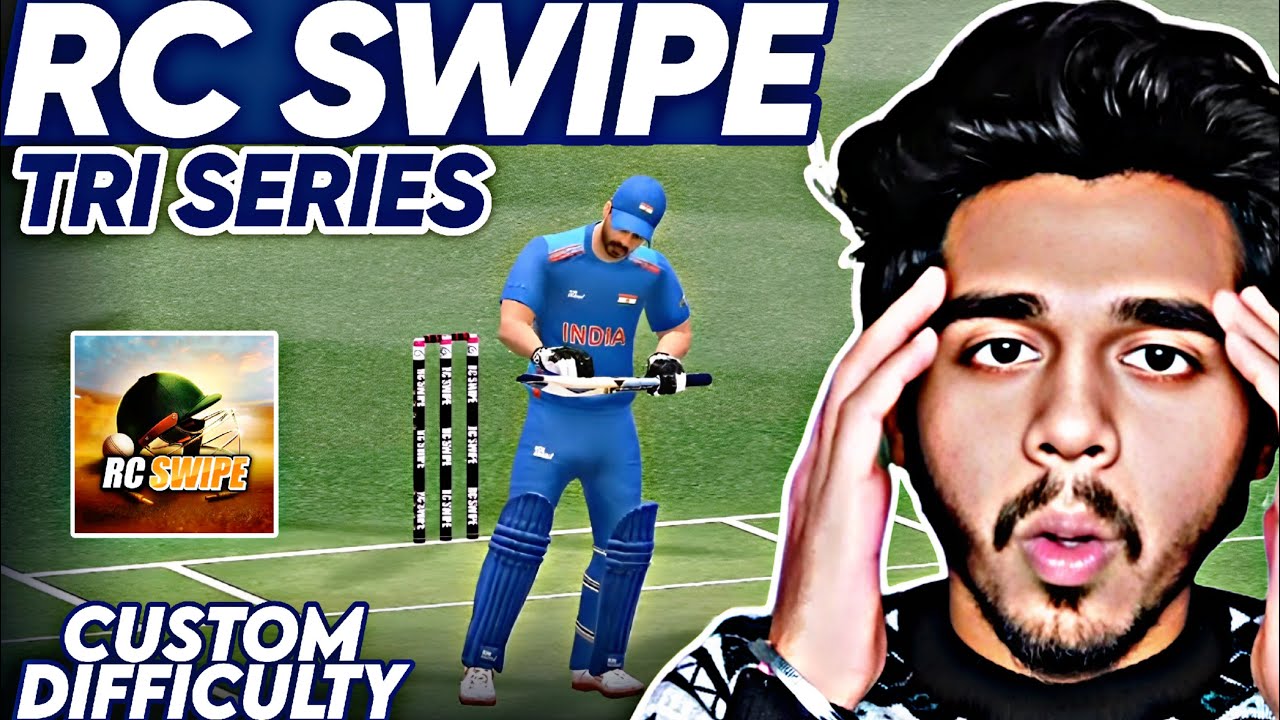 TRI SERIES IN REAL CRICKET SWIPE🏏- Real Cricket Swipe Gameplay #2 - YouTube