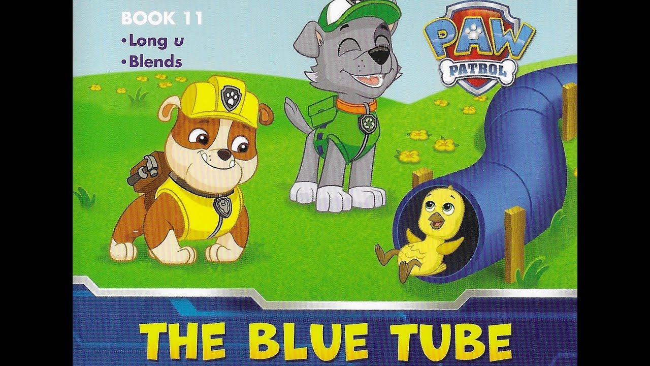 The Blue Tube【英語ネイティブ読み聞かせ】パウパトロール PAW patrol の仲間、ラブルとロッキーは大の仲良し。公園で新しい ...