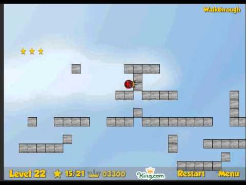 Red ball 2 Walkthrough Bonus levels(21-25) - YouTube