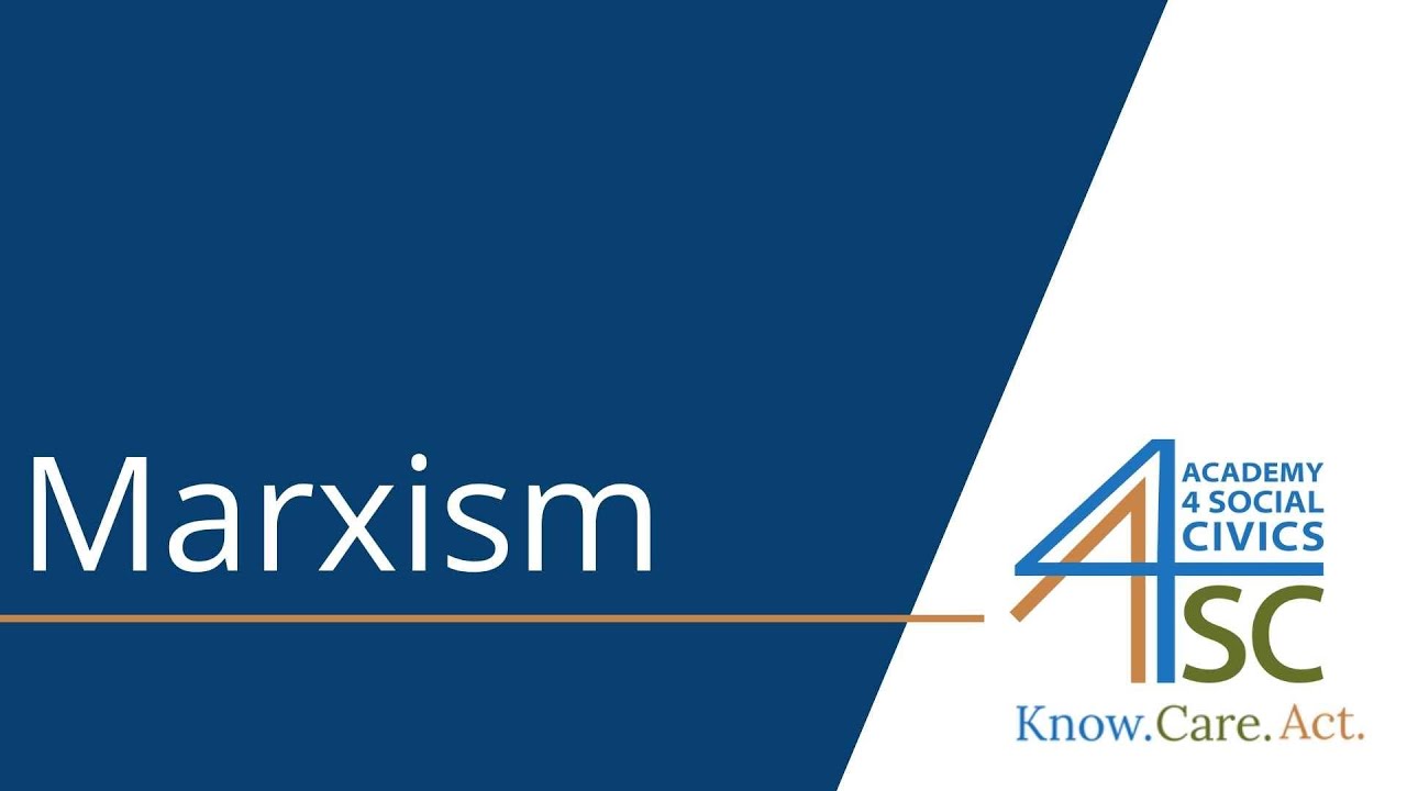 Marxism: It’s All about Class - Economic Theory Series | Academy 4 ...