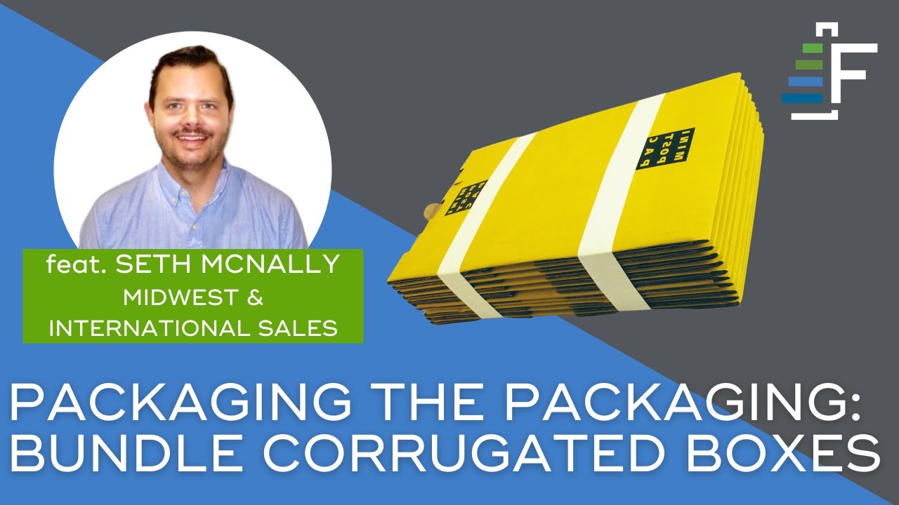 Packaging the Packaging Bundle Corrugated Boxes Damage Free - YouTube