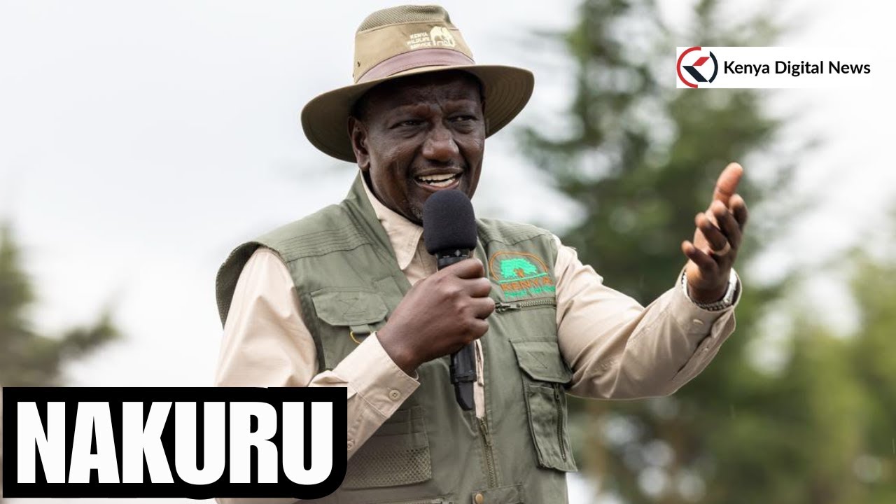 LIVE: President Ruto Engaging Elburgon Residents in Nakuru County - YouTube