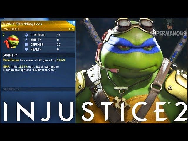 Teenage Mutant Ninja Turtles Injustice 2 Gear Injustice 2's 'Ninja