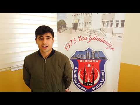 Bergama Anadolu İmam Hatip lisesi tanıtım videosu. 2022