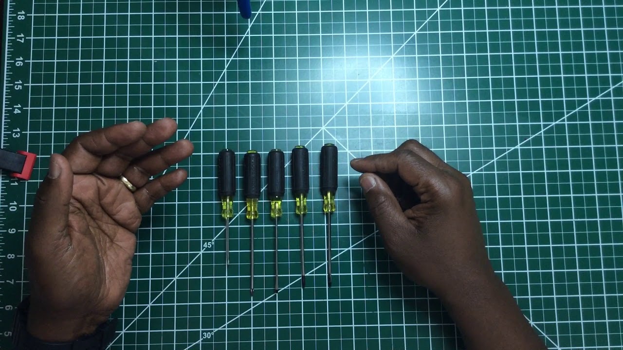 Klein Precision Screwdriver Set ( Mini Review ) - YouTube