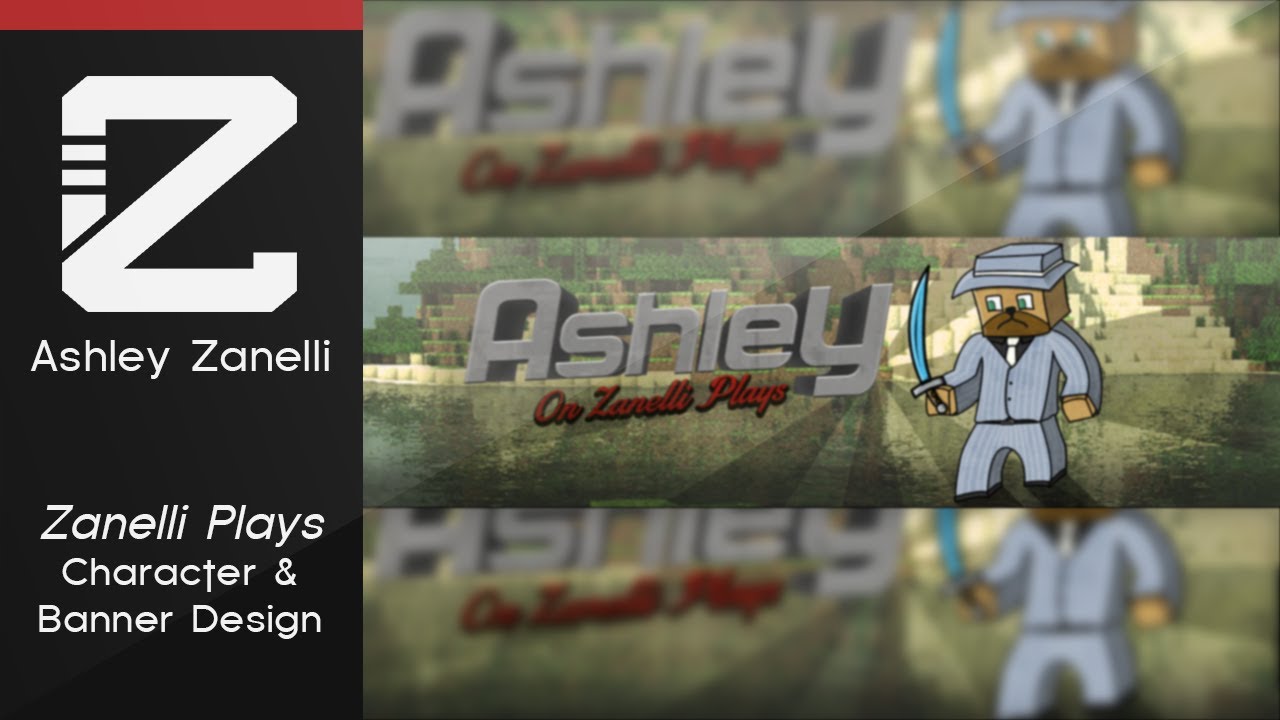 Ashley Zanelli - Zanelli Plays Character and Banner Design - YouTube