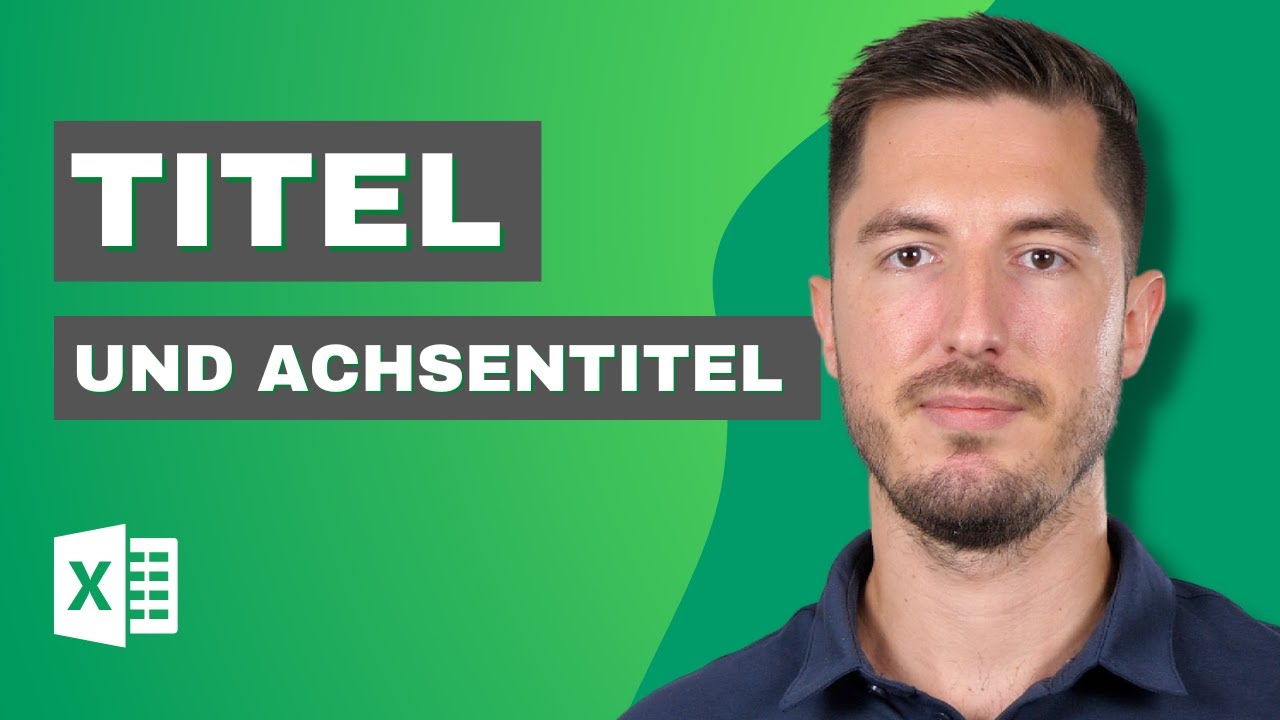 In Microsoft Excel Titel für Diagrammen festlegen und bearbeiten ...