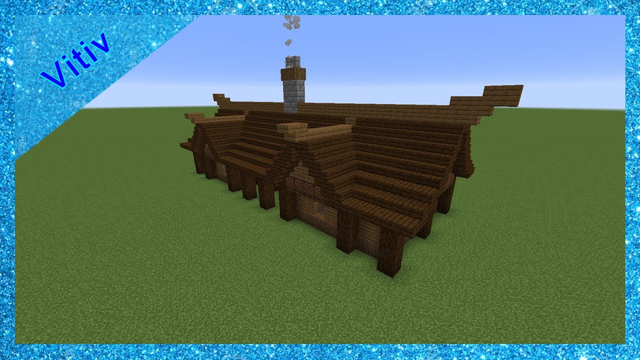 Viking House - Minecraft Tutorial - YouTube