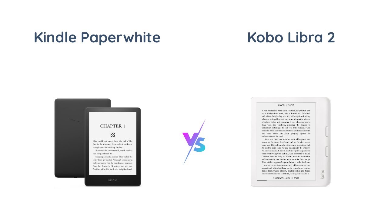 Kindle Paperwhite vs Kobo Libra 2 | Which eReader is Best? - YouTube
