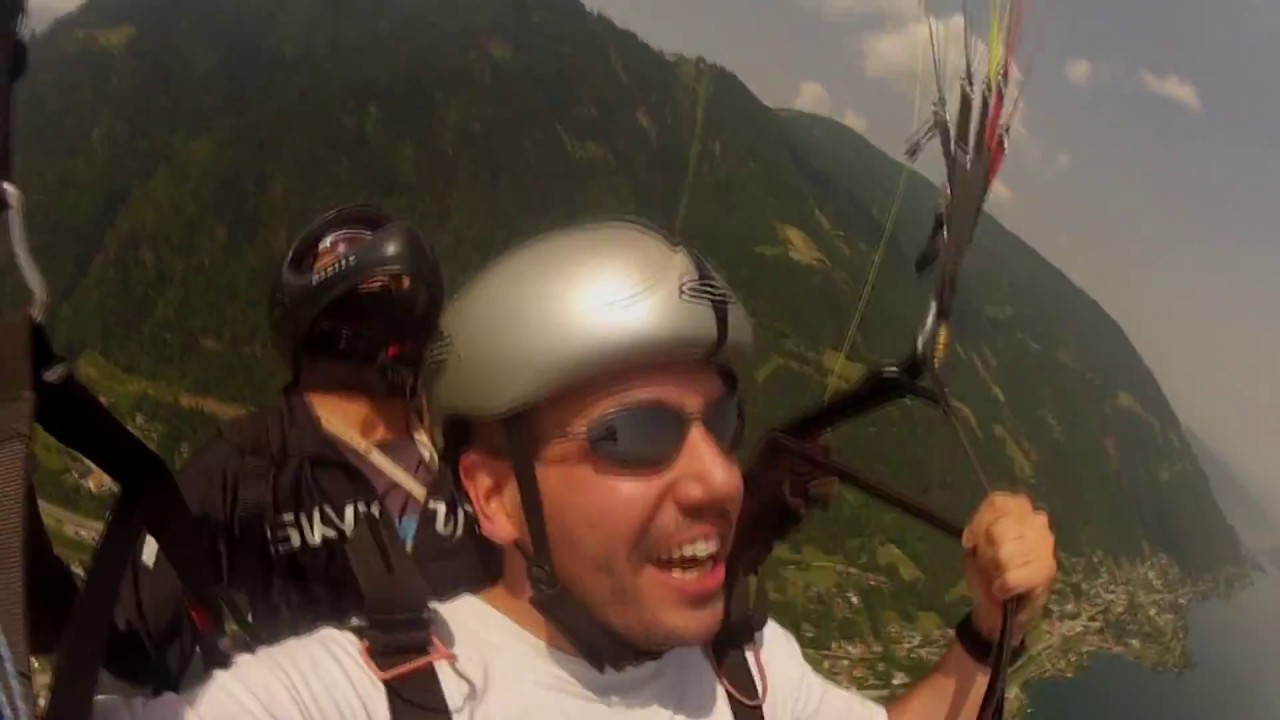 Tandem paragliding- Gerlitzen - 2012 Griffsc - YouTube