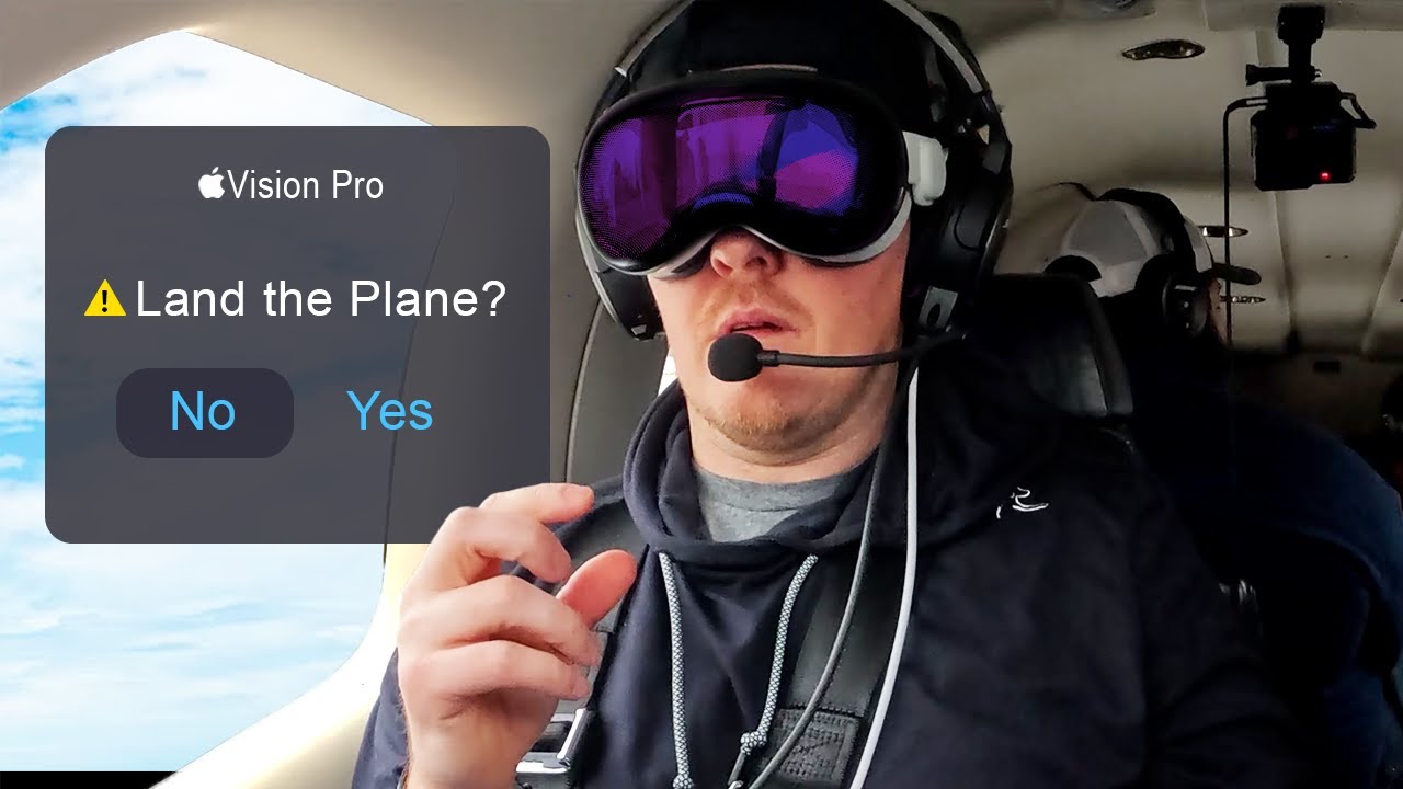 Flying With Apple Vision Pro! - YouTube