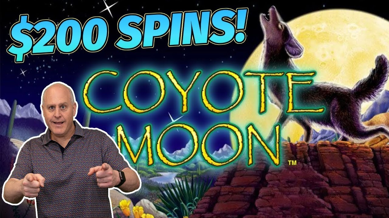Coyote moon slot machine - YouTube
