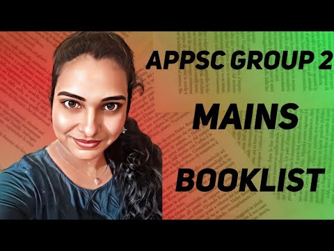 APPSC Group 2 Mains BOOKLIST 📚📖 ll Telugu medium ll తెలుగులో ll Ankitha ll Ankitha's arena - YouTube