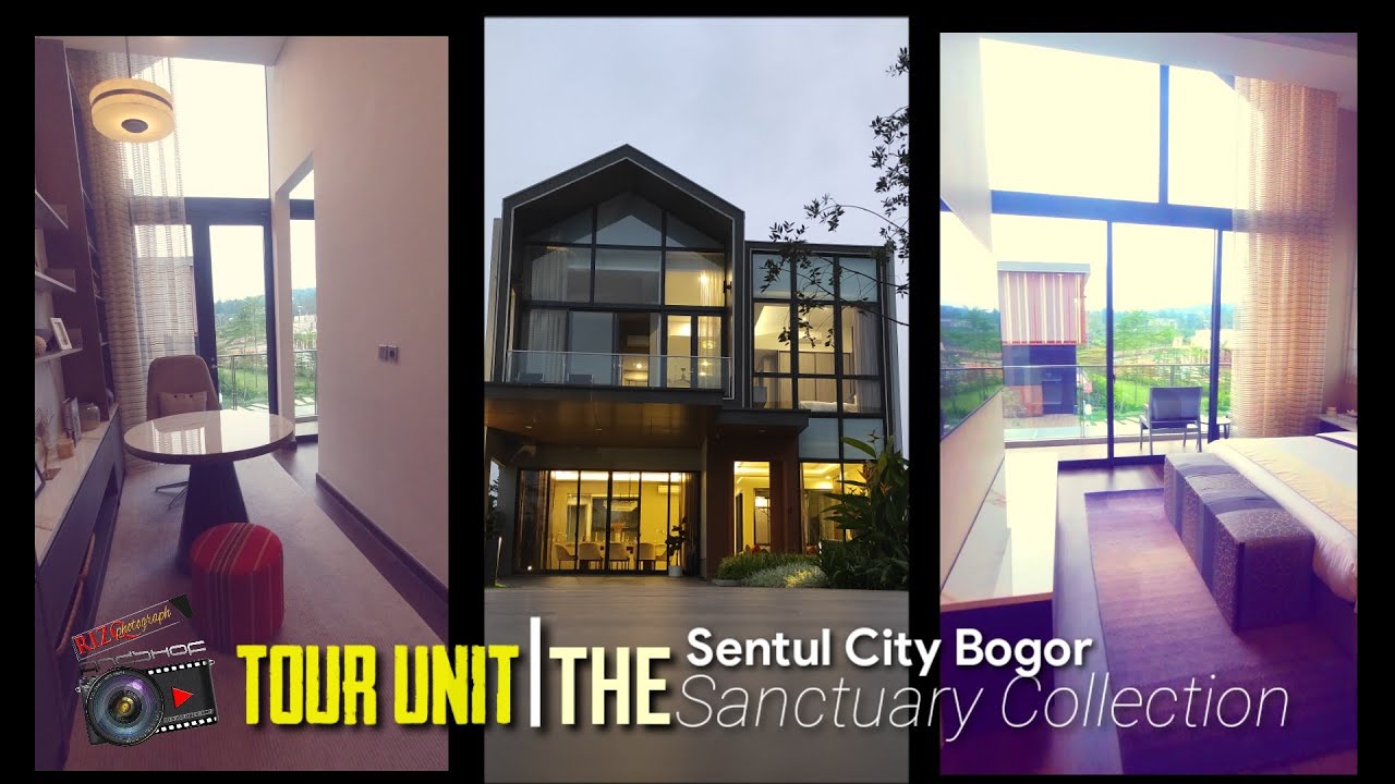 Tour Unit The Sanctuary Collection Sentul City Bogor - YouTube
