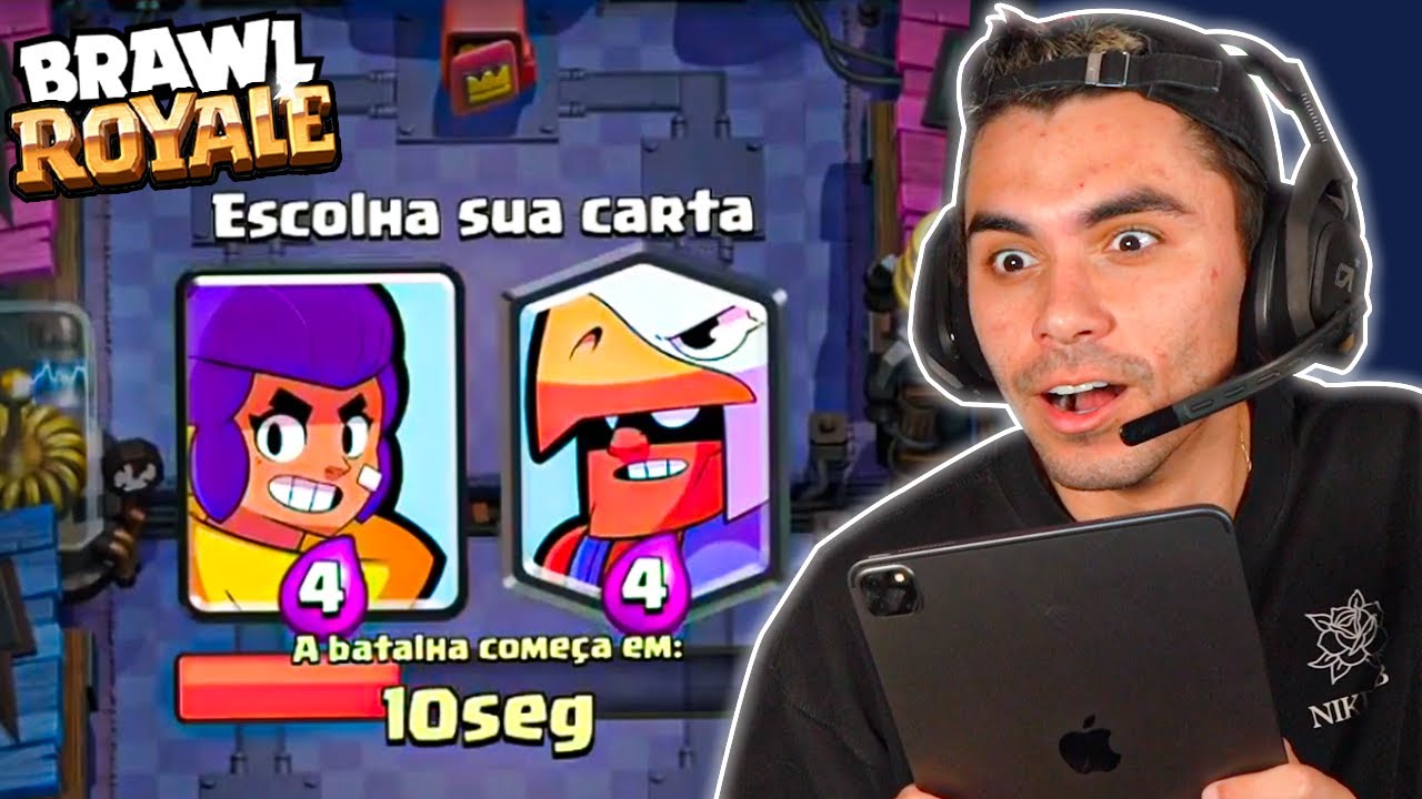 REAGINDO A BRAWL-ROYALE PELA PRIMEIRA VEZ... - YouTube