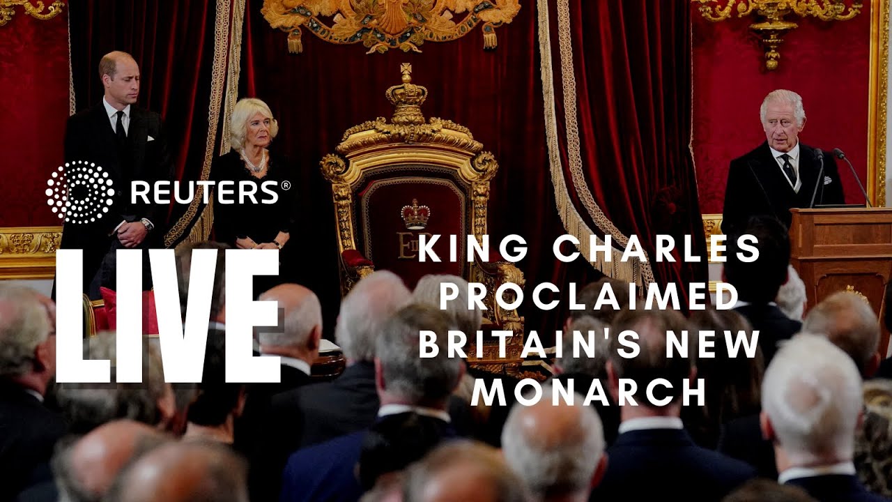 LIVE: King Charles is officially proclaimed Britain's new monarch - YouTube
