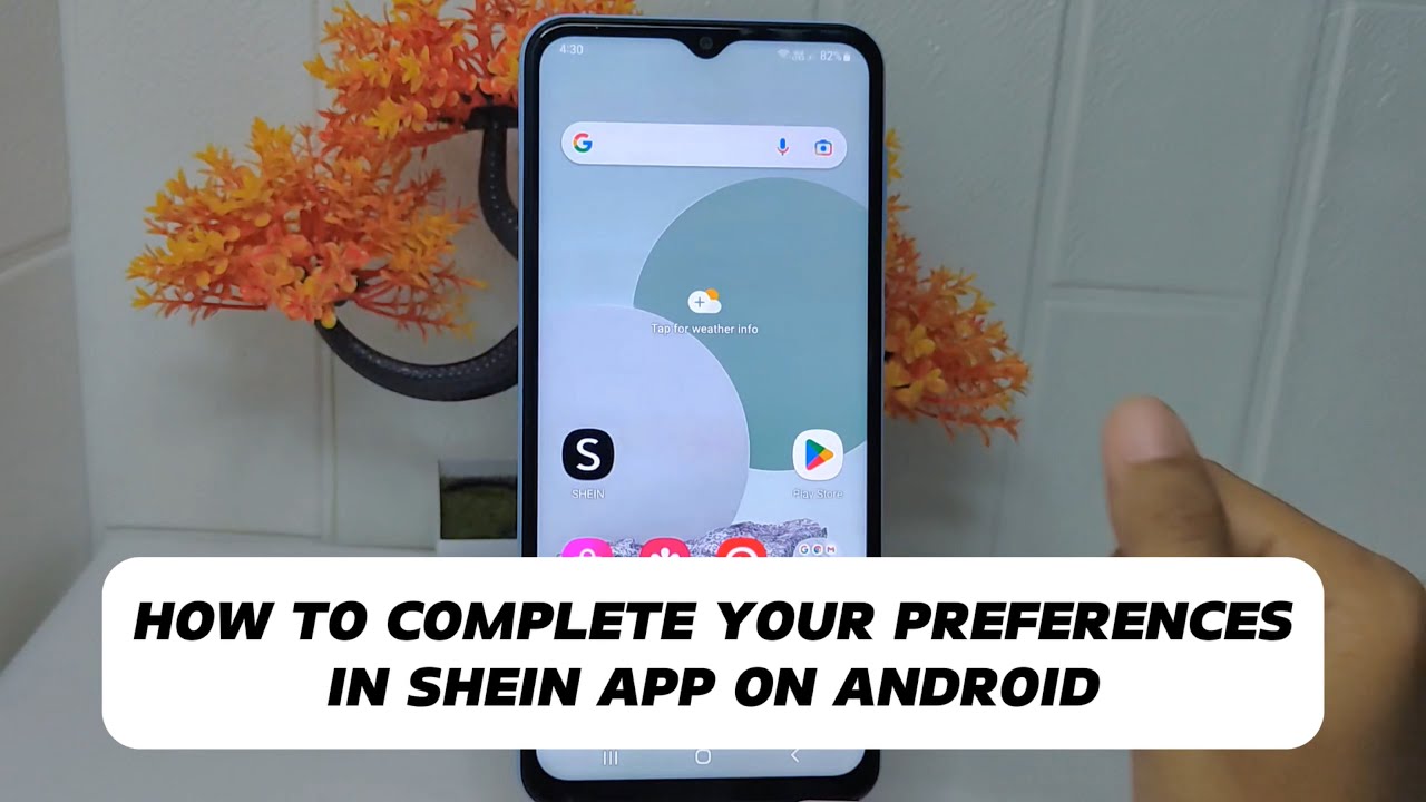 How To Complete Your Preferences In Shein App - YouTube