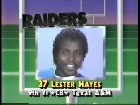 1985 RAIDERS @ PATRIOTS 9-29-85 (35-20)**VIDEO ENHANCED**