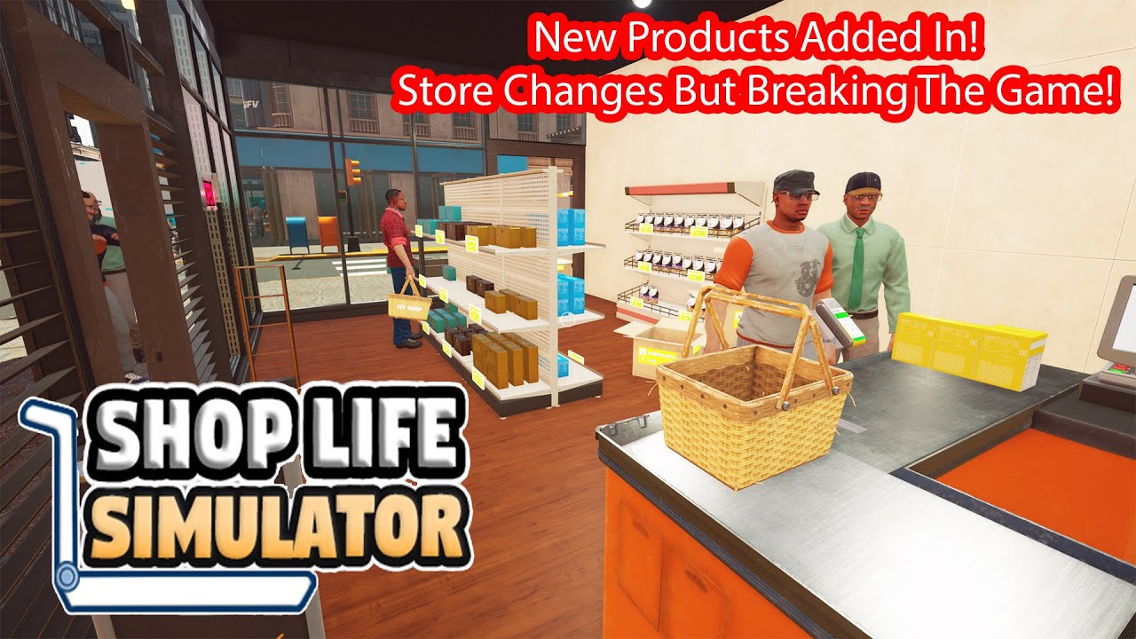 Upgrading Our Store with NEW Items... But I BROKE the Game! | Shop Life ...