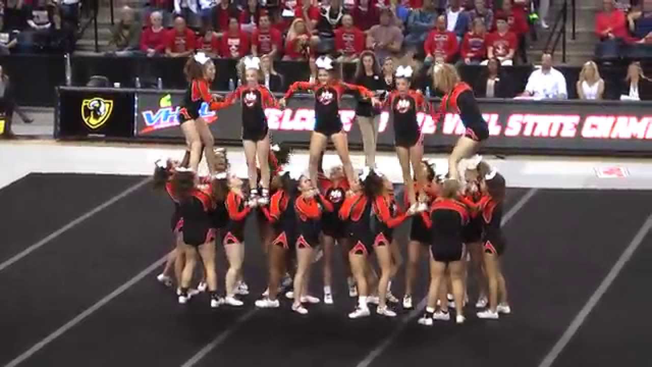 2015-11-07 VHSL 3A Competition Cheer - Tabb - Round 1 - YouTube