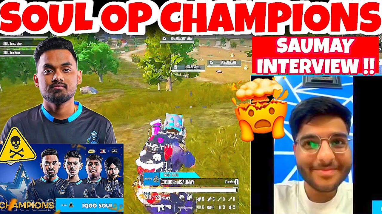SouL SAUMAY First Interview After Becoming CHAMPIONS 🚀 SOUL 2 Man Op ...