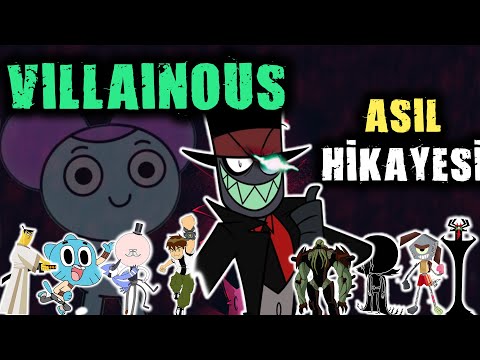 Villainosu Real Story, Cartoon Network Devil Black Hat Mystery and The Unknowns.