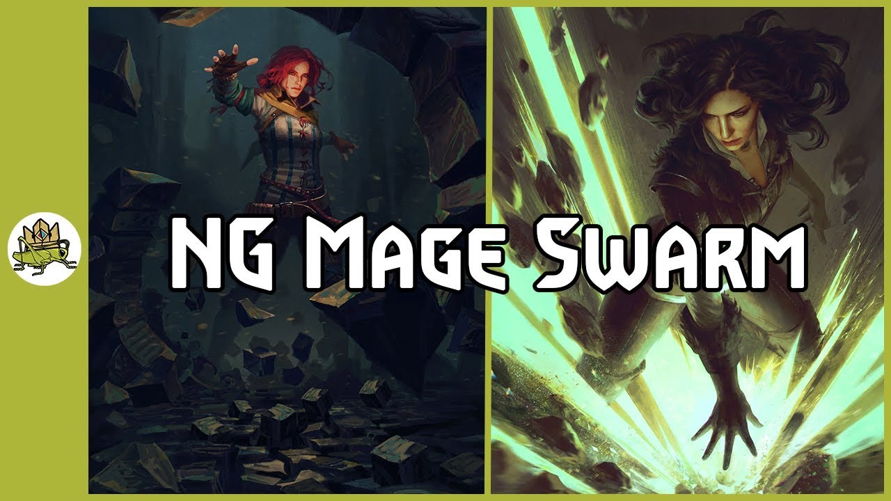 NG Mage Swarm by Molegion - Gwent deck gameplay (Calveit / Nilfgaard ...