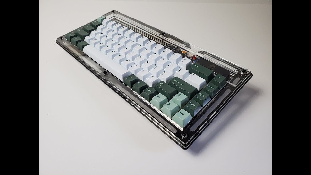 LimboKeys CFTKB Discipline 65% Cascade Series Stacked Acrylic Case w ...