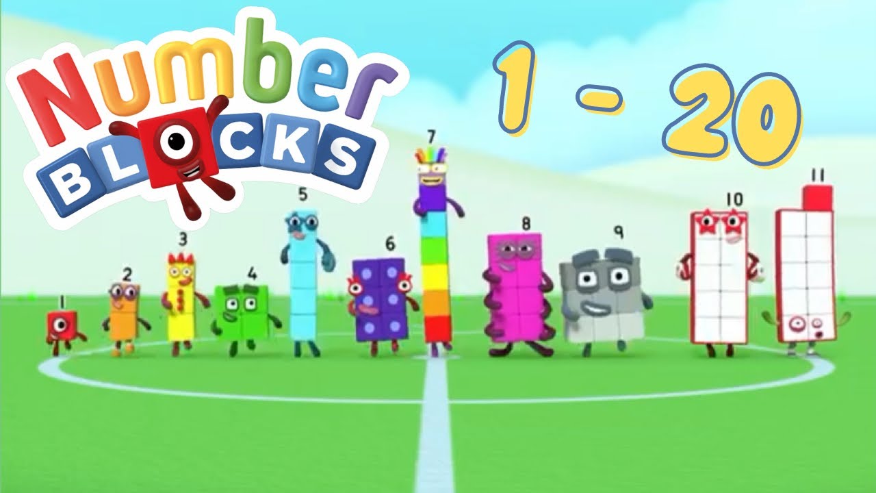 Learning to count 1 to 20 | Meet the Numberblocks | Preschool - YouTube