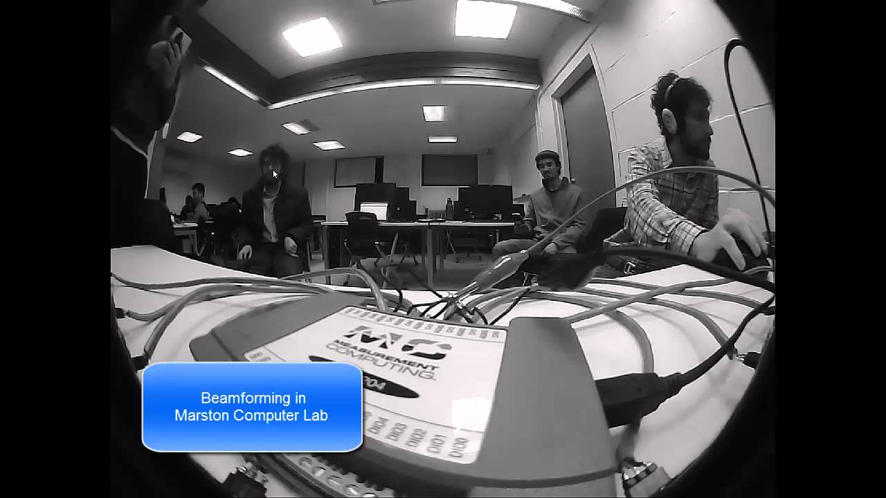 Acoustic Beamforming with Compund microphone Array (UMass SDP16 MDR ...