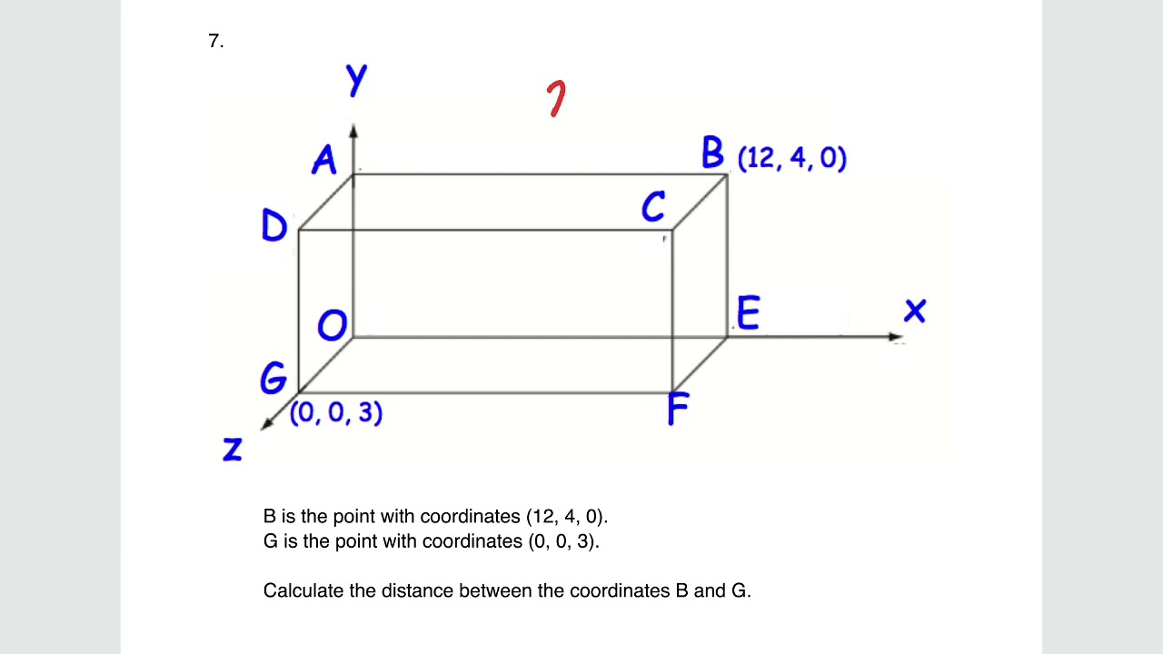 Distance Between Two Coordinates Q7 YouTube distance-between-two-coordinates-q7-youtube
