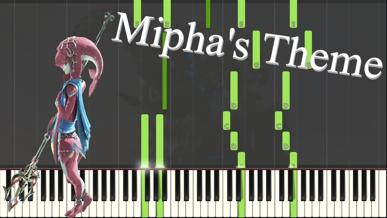 Mipha's Theme - The Legend of Zelda: Breath of the Wild - Piano ...