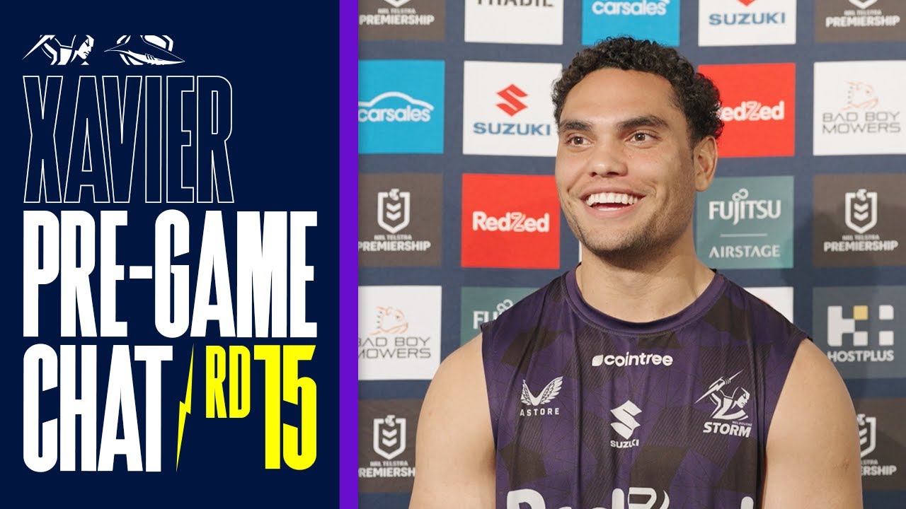 Xavier Coates: "I love playing at AAMI Park" | NRL - YouTube