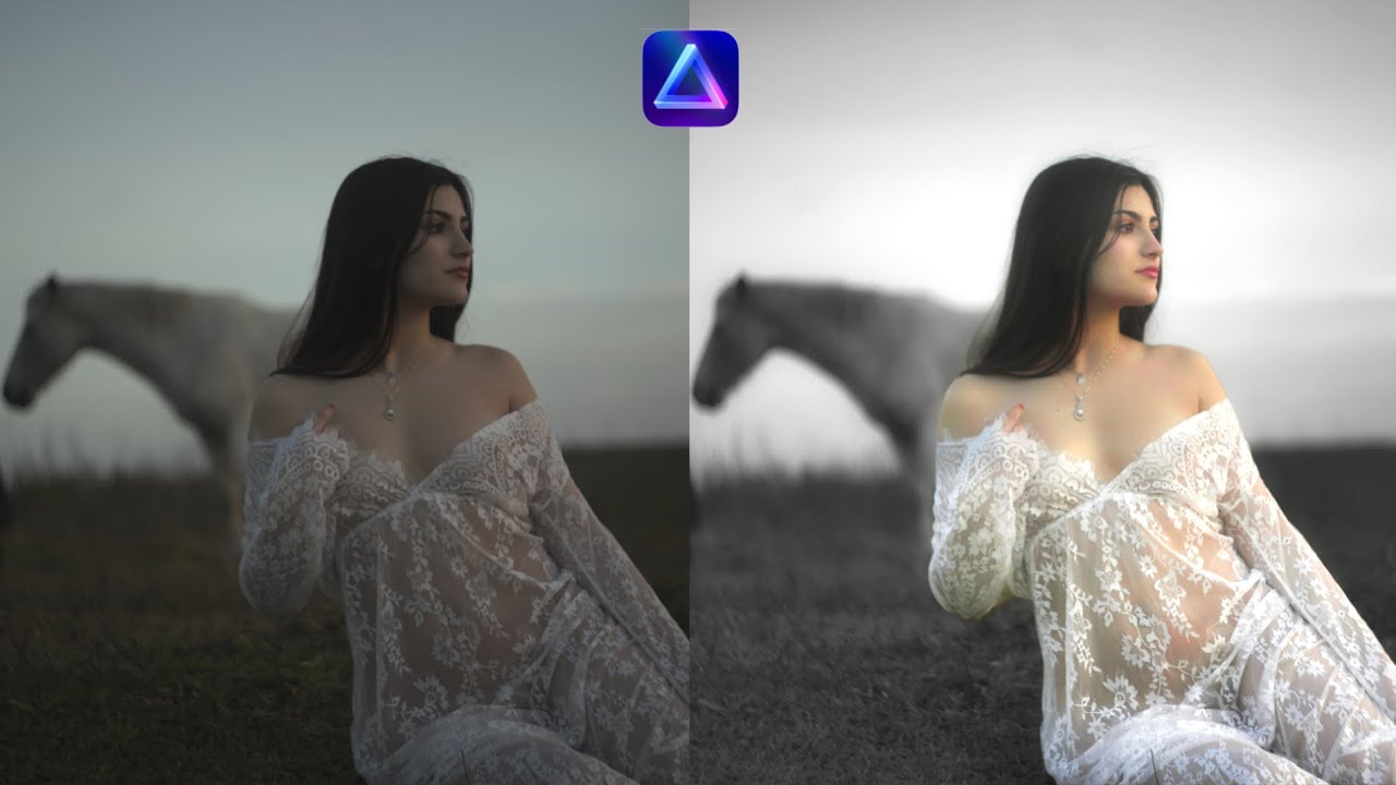 LUMINAR NEO DRAMATIC SEMI BLACK AND WHITE CINEMATIC PORTRAIT EDIT TUTORIAL. - YouTube