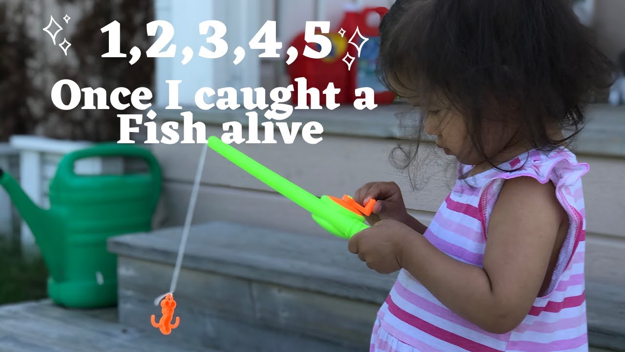 1,2,3,4,5 Once I Caught a Fish a Live | Nursery Rhymes and Kids Song ...