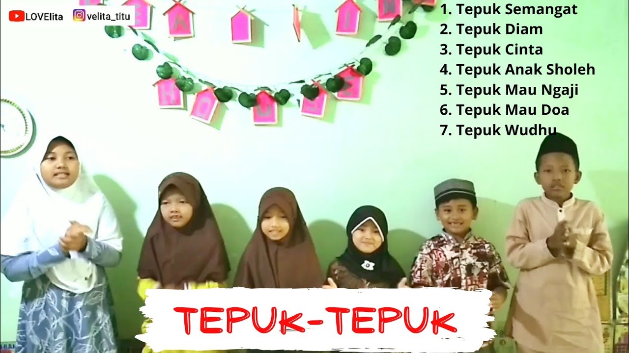 Tepuk - tepuk anak sholeh | Anak ngaji | PAUD | TK | Raudhatul Athfal ...