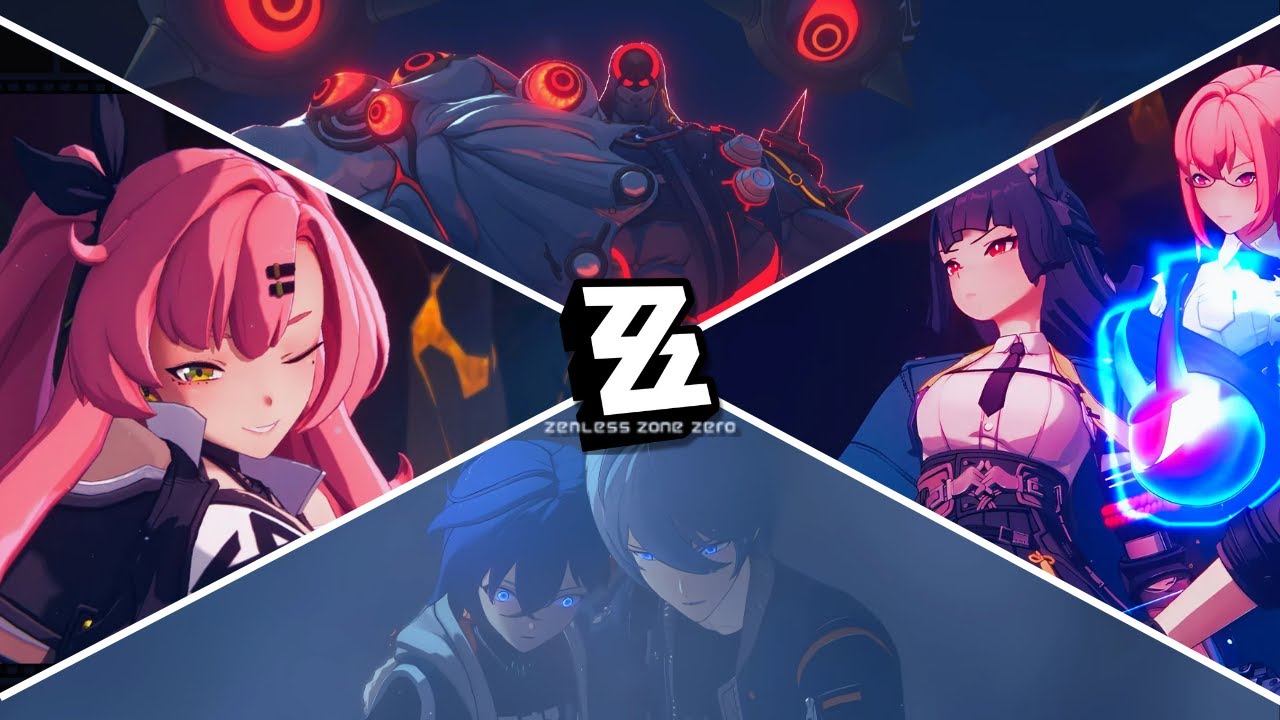 All Cutscenes A Storm of Falling Stars - Zenless Zone Zero - YouTube